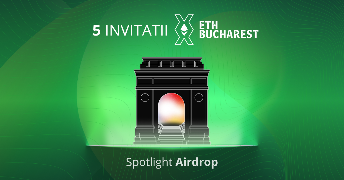 Airdrop Bilete Conferinta ETH Bucharest pe Tradesilvania Spotlight