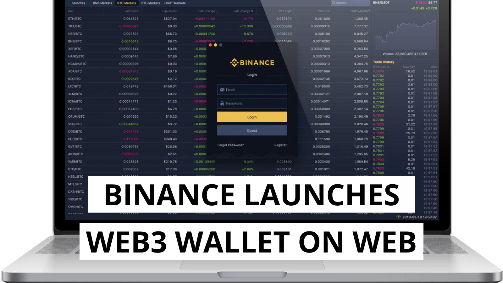 New Binance Wallet Web Offers Real Time On Chain Tools and Self Custody